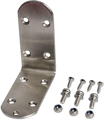 DoHonest Side Mount Hole Drilling Side View Camera Bracket Adapter for Truck/Bus/Trailer/Box/RV/Tractor/ 5th Wheel