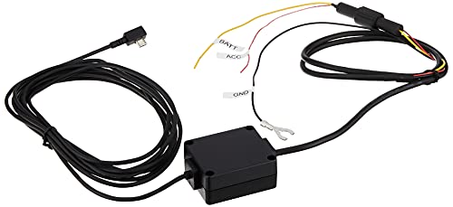 Garmin 010-12530-03 Parking Mode Cable, 6.60" x 2.70" x 2.00", Black & SanDisk 128GB High Endurance Video MicroSDXC Card with Adapter for Dash Cam and Home Monitoring Systems