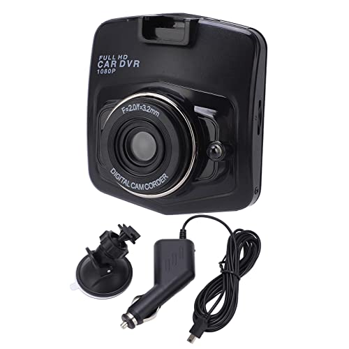GOWENIC Car Dash Cam, Hd Car Camera 1080P Loop Recording Night Vision 170 Degree Dvr Dash Camera with Parking Monitor, Built in Battery, Security Camera for Car.