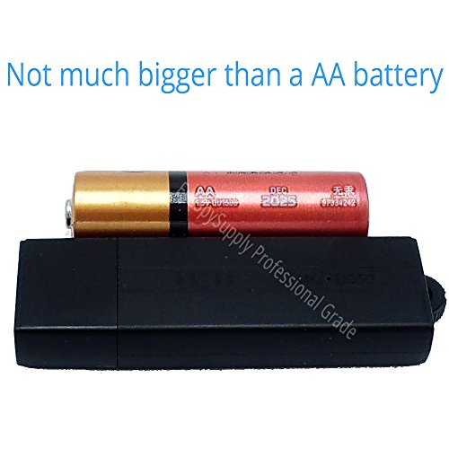 Small Mini Voice Activated Audio Recorder Super Long 576 Hour Storage Capacity (16GB) | 25 Day Stby Battery | Built in Date & Time Stamp | Easy to Use | Crystal Clear Digital Recording
