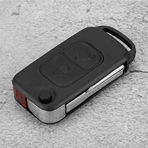 Duokon Flip 2 Button Remote Key Fob Case Shell Cover,Plastic key-fob 2006 sprinter For SLK Class E113 ACES W168