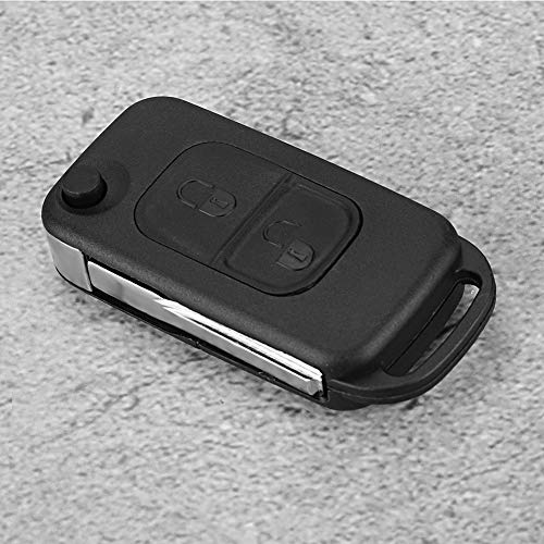 Duokon Flip 2 Button Remote Key Fob Case Shell Cover,Plastic key-fob 2006 sprinter For SLK Class E113 ACES W168
