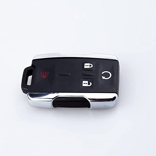 Key Fob Replacement fits for Chevrolet Colorado Chevy Silverado 1500 2500 3500 2014 2015 2016 2017 2018 2019 2020 4 Buttons Keyless Entry Remote fits for GMC Sierra Canyon M3N32337100 315MHz