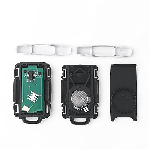 Key Fob Replacement fits for Chevrolet Colorado Chevy Silverado 1500 2500 3500 2014 2015 2016 2017 2018 2019 2020 4 Buttons Keyless Entry Remote fits for GMC Sierra Canyon M3N32337100 315MHz