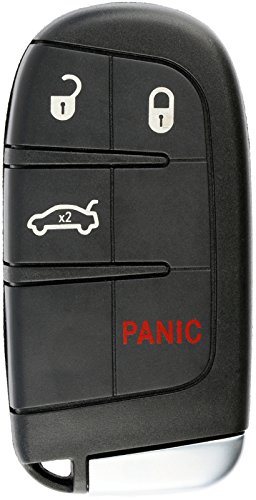 KeylessOption Keyless Entry Remote Car Smart Key Fob for Dodge Charger Challenger Dart Journey Chrysler 300 M3N-40821302