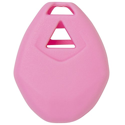 Keyless2Go Replacement for New Silicone Cover Protective Case for Remote Key with FCC OUCG8D-620M-A - Pink