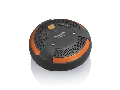 Panasonic SC-NT10-D TOUGH BlueTooth Portable Wireless Speaker System (Orange/Black)