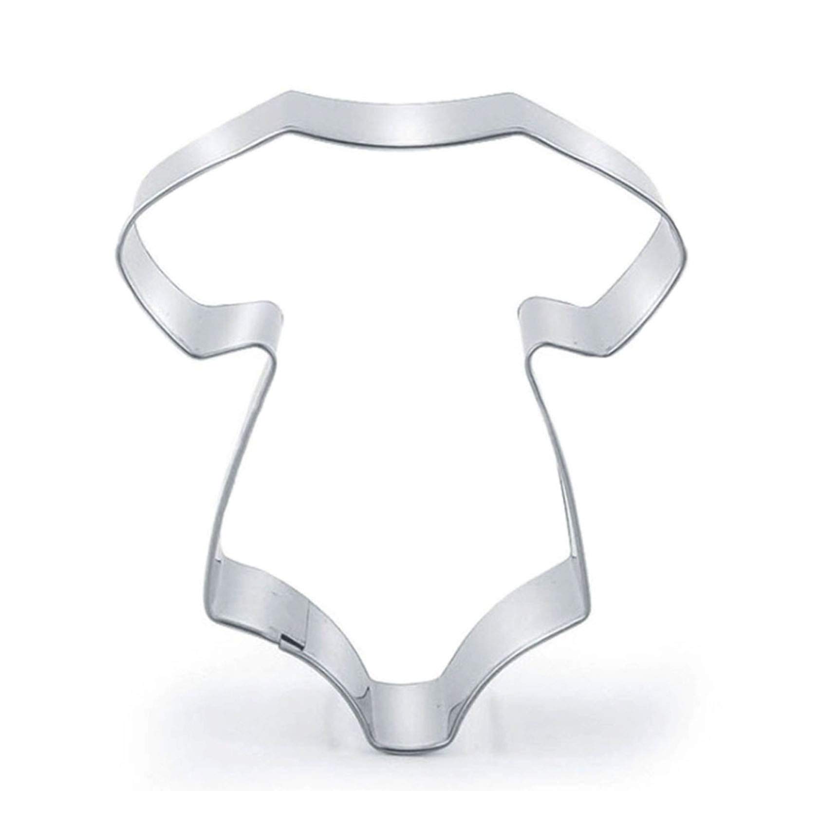 ZDYWY Baby Onesies Dress Shaped Cookie Cutter for Baby Shower
