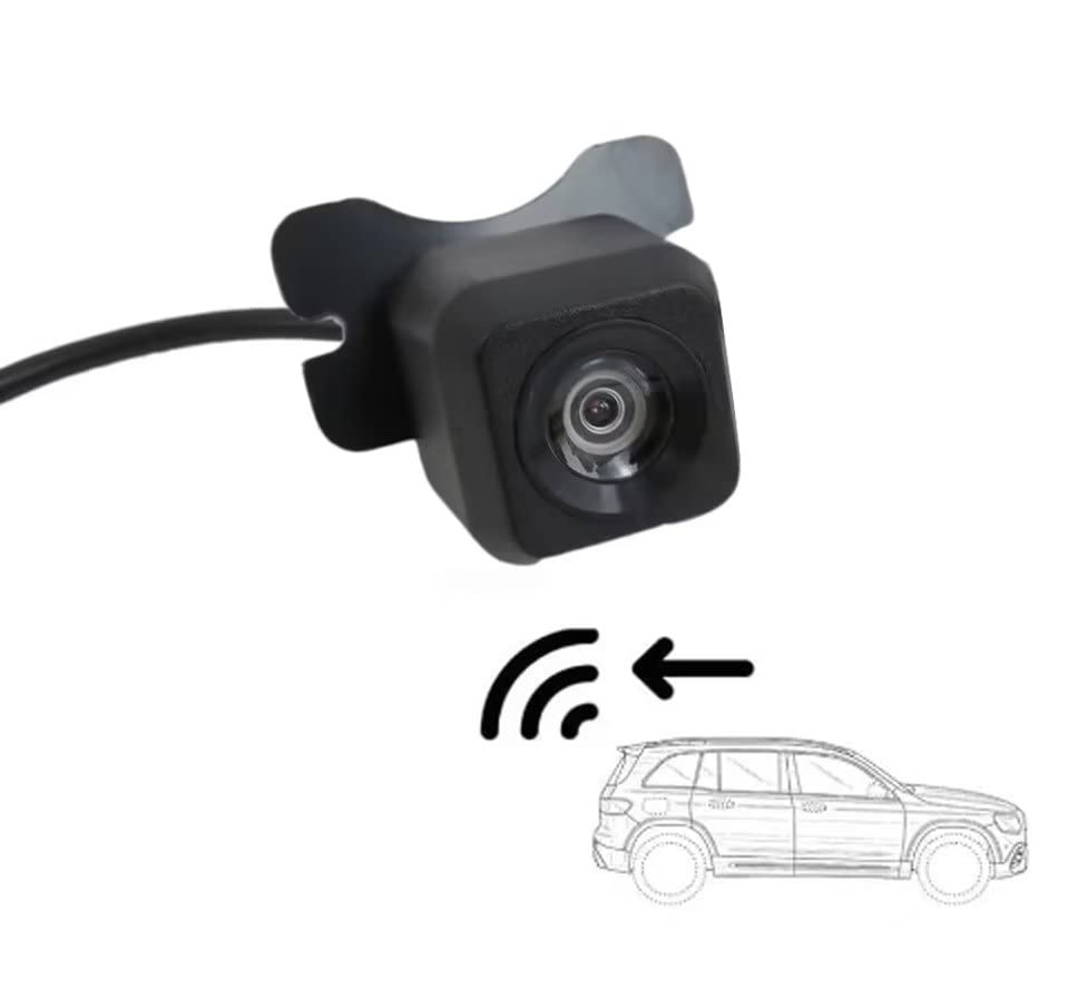 12V HD Reverse Back-up Camera Universal for Any Car Type of Monitor With Composite Yellow RCA Jack