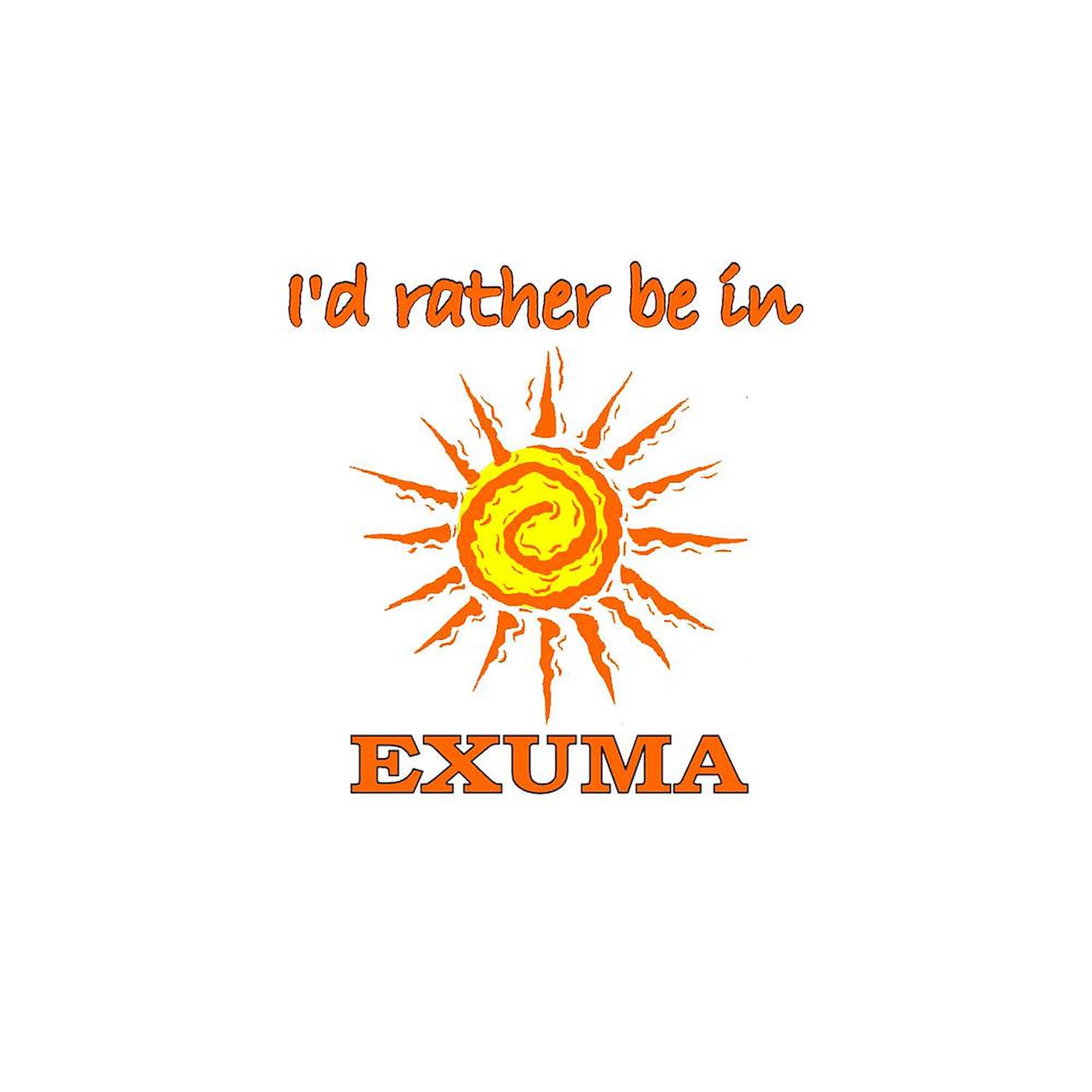 CafePress I'd Rather Be In Exuma, Baham Mug Ceramic Coffee Mug, Tea Cup 11 oz