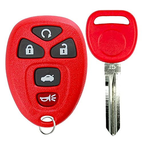 1x New Replacement Keyless Entry Remote Control Key Fob Compatible With & Fits For GM Chevy 22733524