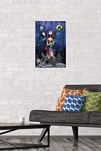 Trends International Disney Tim Burton's The Nightmare Before Christmas - Romance Wall Poster, 14.725" x 22.375", Premium Unframed Version