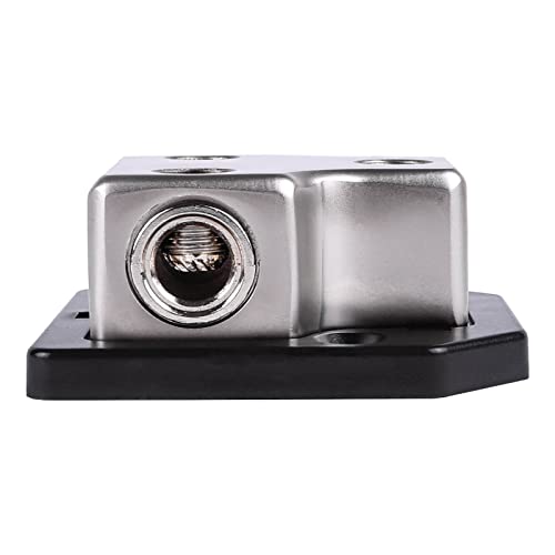 Skar Audio x1 0/4 Gauge Input to x2 0/4 Gauge Outputs Power Distribution Block (SK-DIST-BLK3)