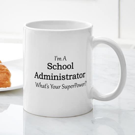 CafePress School Administrator Mugs Ceramic Coffee Mug, Tea Cup 11 oz