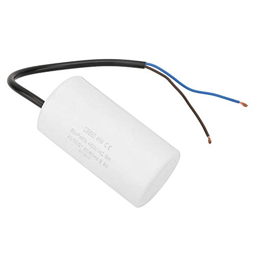 CBB60 Capacitor, Motor Running Capacitor 450V 60uf Capacitor ESR Eco-Friendly for Household Electric Appliance