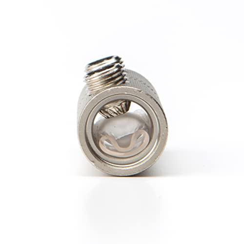 Harmony Audio HA-WC0 Car Stereo Power or Ground 1/0 Gauge Wire Splice Coupler - Nickel Plated