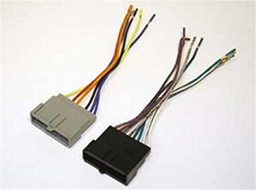 Metra 99-5025 Installation Kit w/EQ Slot for 1987-1993 Ford Mustang Vehicles (Black) & Scosche FD02B Compatible with Select 1986-97 Ford Power/Speaker Connector/Wire Harness