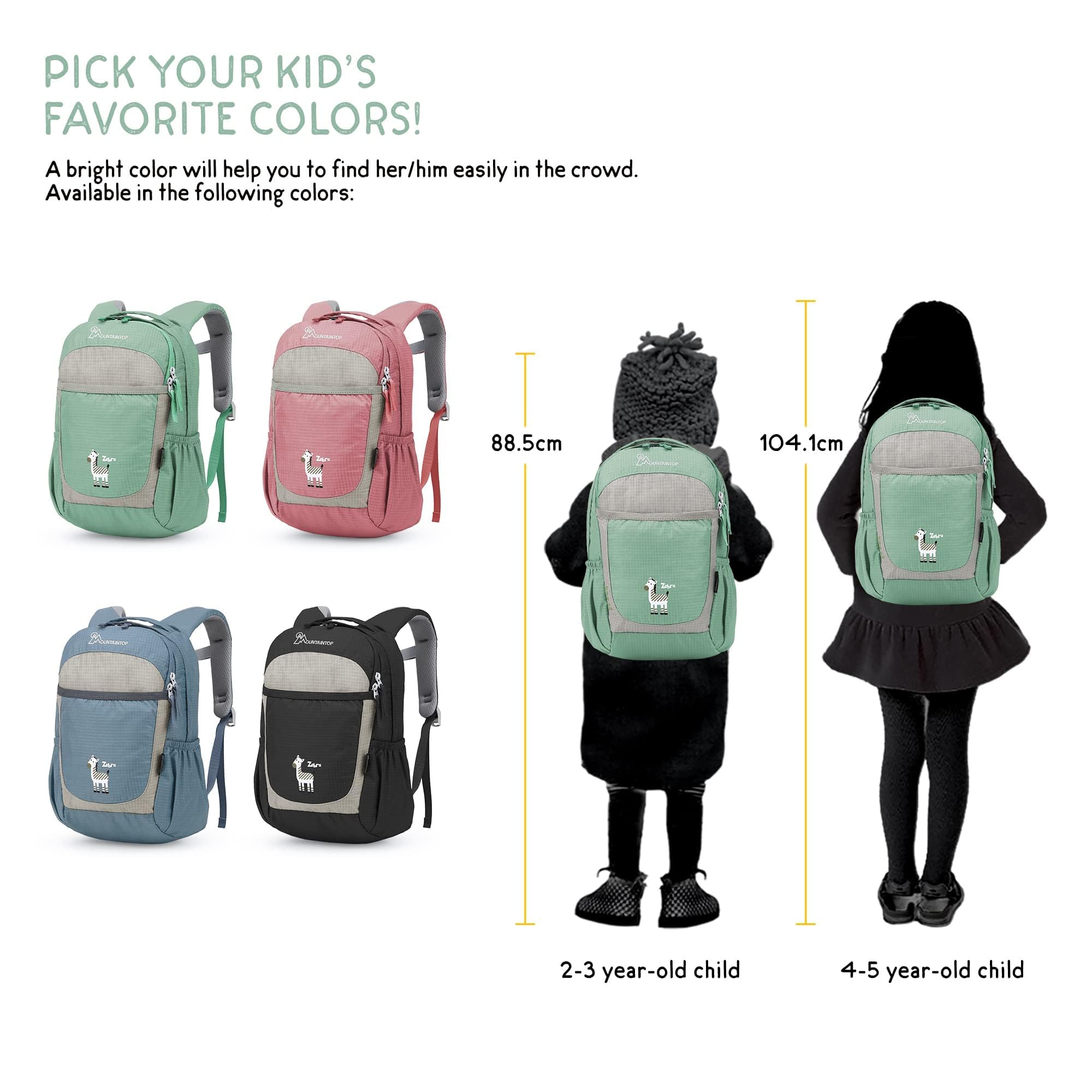 MOUNTAINTOP Kids Backpack for Boys Girls Hiking School Elementary Bookbags