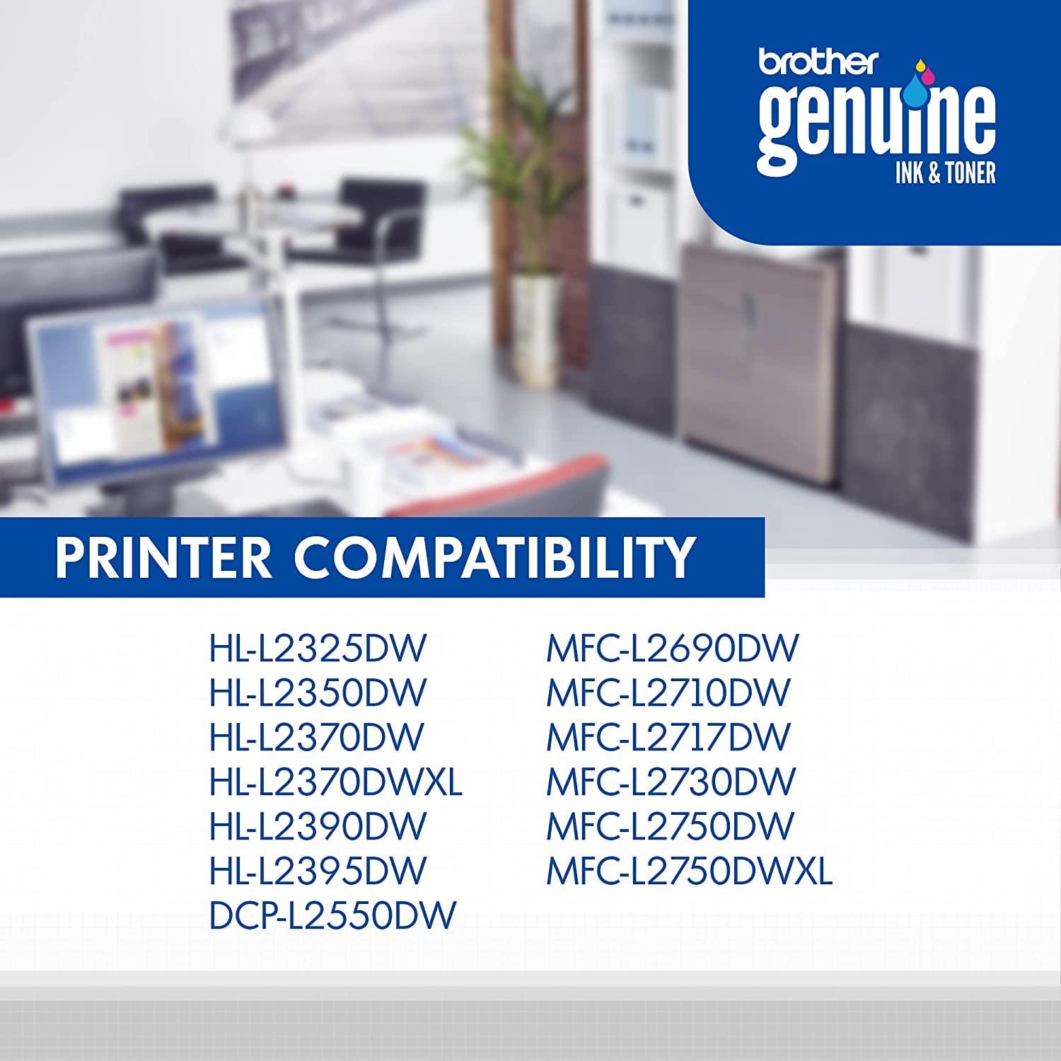 Brother Genuine Black Toner Cartridge 4-Pack, TN730, Replacement Black Toner, Page Yield Up to 1,200 Pages Each