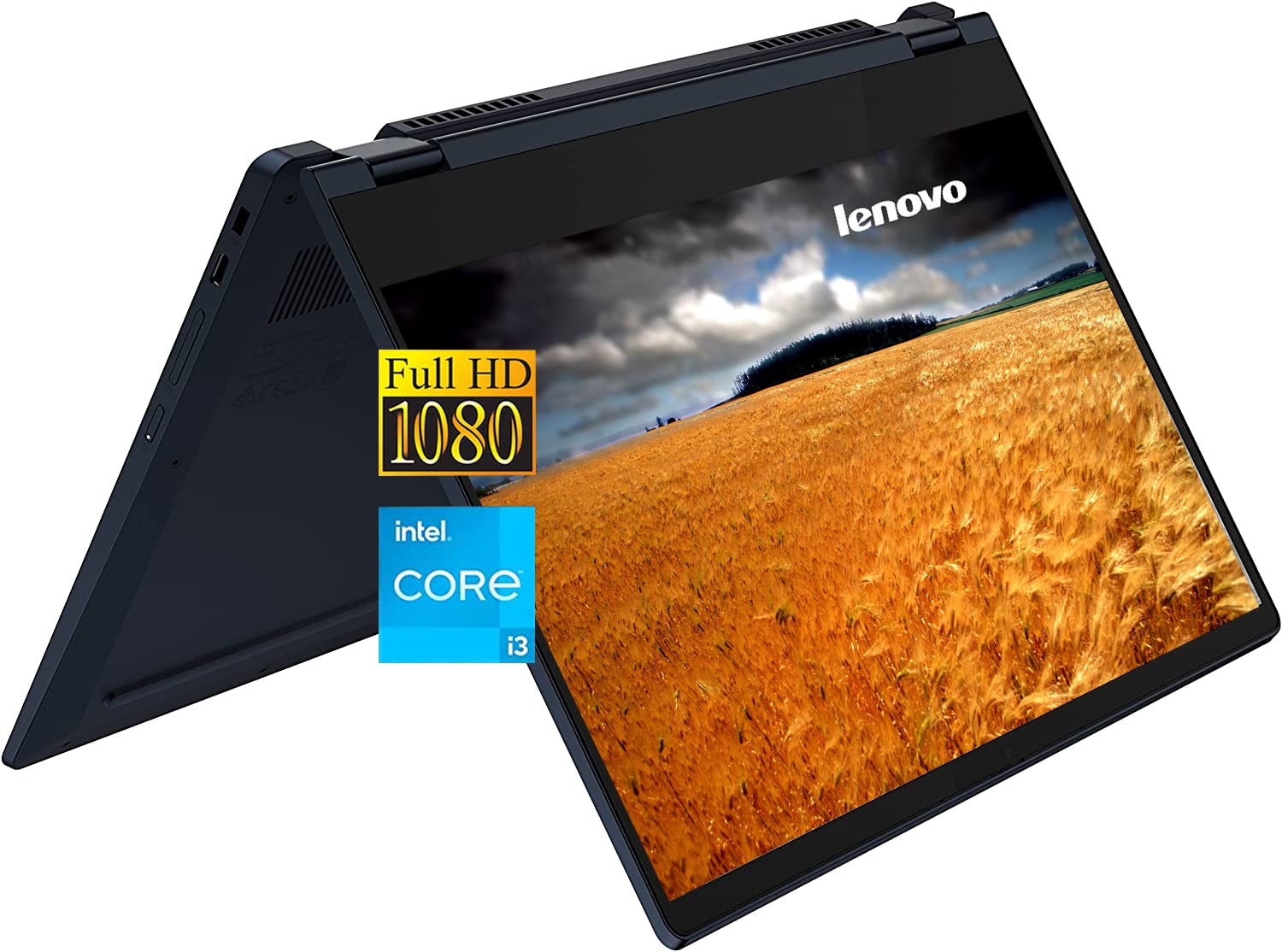 Lenovo 2022 IdeaPad Flex 5i Chromebook Laptop, 13.3 Inch FHD Touch Display, Intel Core i3-1115G4, 8GB RAM, 512GB SSD, Wi-Fi 6, Bluetooth 5.1, Chrome OS, Bundle with JAWFOAL