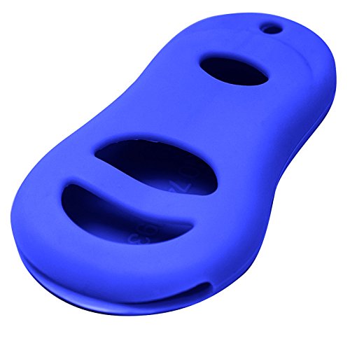 Keyless2Go Replacement for New Silicone Cover Protective Case for Remote Key fobs FCC GQ43VT9T GQ43VT13T GQ43VT17T - Blue
