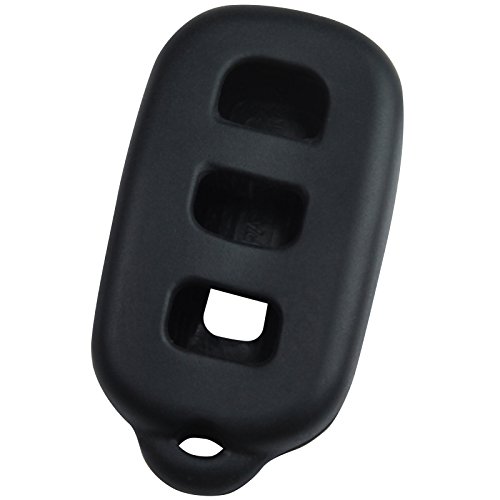 KEYGUARDZ Black Rubber Keyless Entry Remote Key Fob Skin Cover Protector