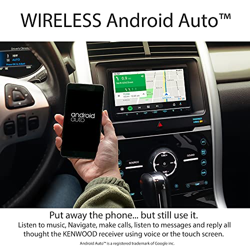 Kenwood DDX9907XR 6.8" CD/DVD Receiver w/Apple CarPlay and Android Auto