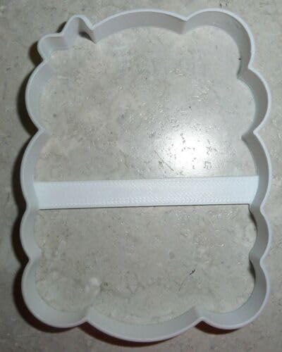 TWINKLE BABY STAR FRAME PLAQUE OUTLINE SHOWER GENDER COOKIE CUTTER USA PR3135 - SANJAYA STORE