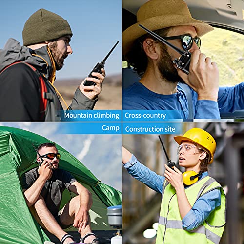 BAOFENG Two Way Radio, BF-F9 V2N 8-Watt Dual Band Radio with 2100mAh Li-ion Battery Portable Walkie Talkies with Includes Full Kit.Frequency Range 144-148/420-450Mhz