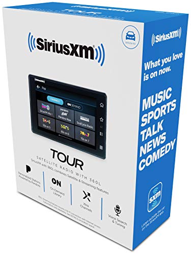 SiriusXM Tour w/ 360L, Vehicle Kit & SXSD2 Speaker Dock. Enjoy SXM Through Your car Stereo & Wherever You go for as Little as $5 p/Month & get a $60 Service Card with Activation
