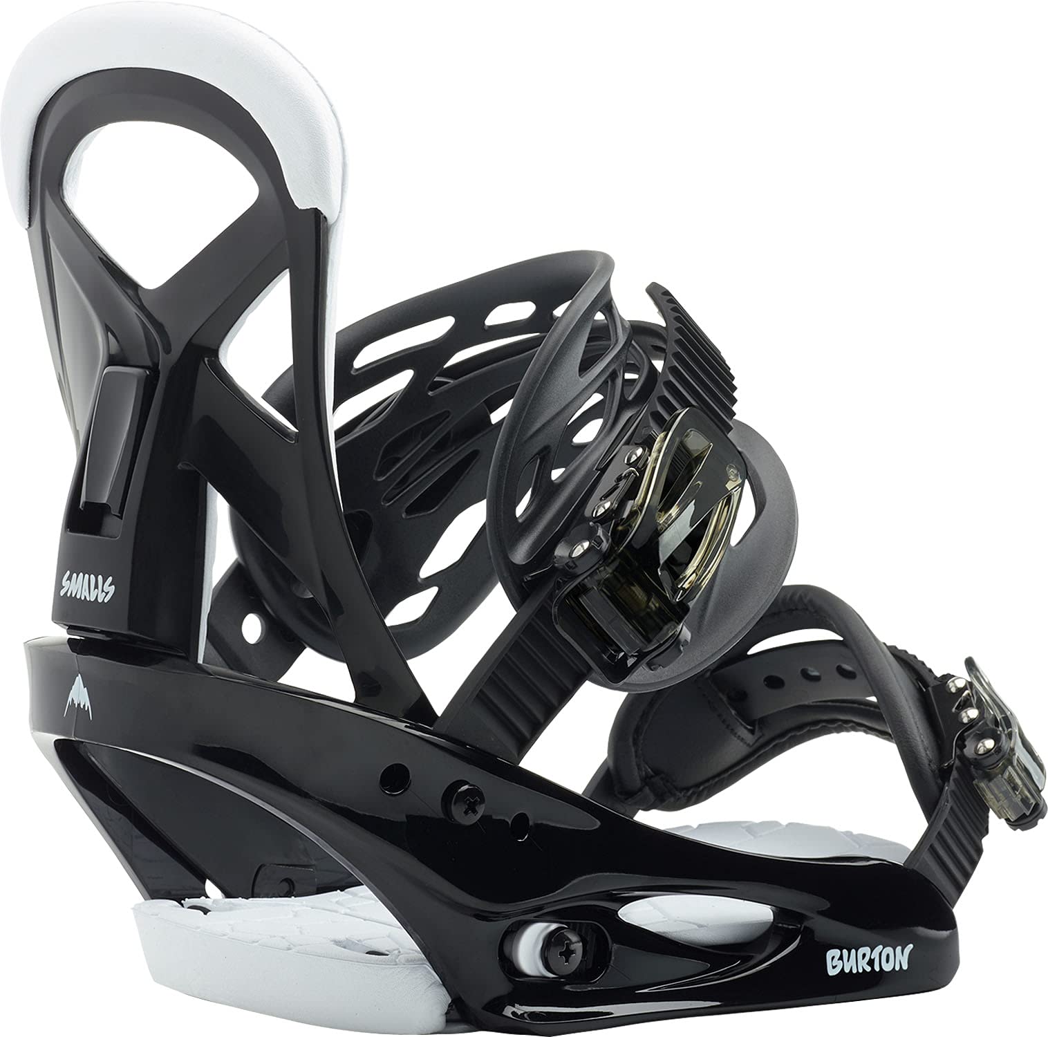 Burton Smalls Kids Snowboard Bindings Sz L (4-7) Black