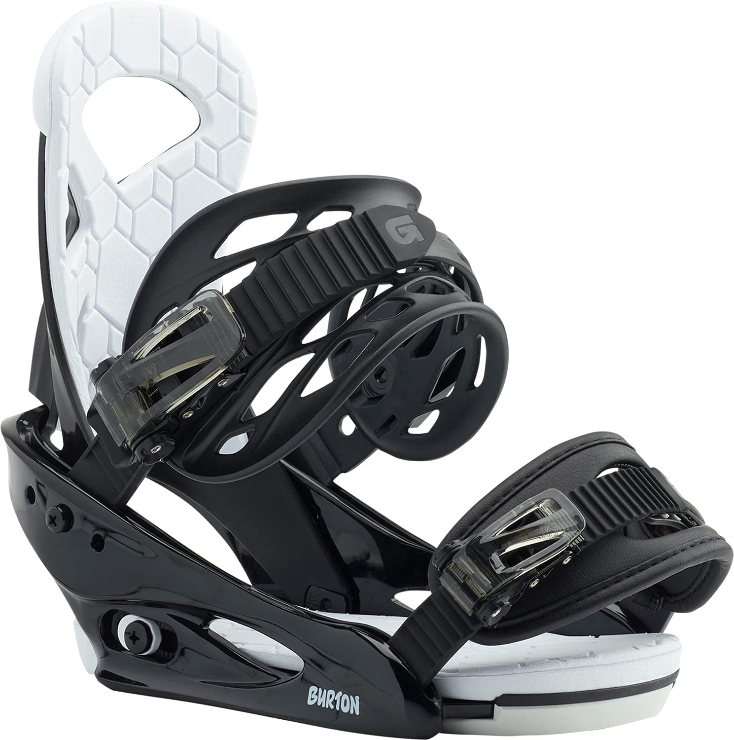 Burton Smalls Kids Snowboard Bindings Sz L (4-7) Black