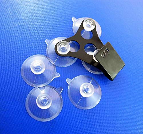 U3C Improved Windshield Mount Bracket with 6 Clear Suction Cups for R1 R3 & Most Uniden Radar Detectors