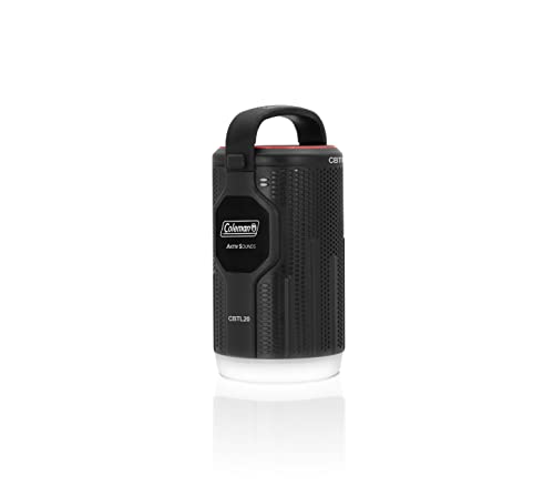 Coleman CBTL20 Portable Waterproof Bluetooth Speaker w/Campsite Lighting & Portable Charger