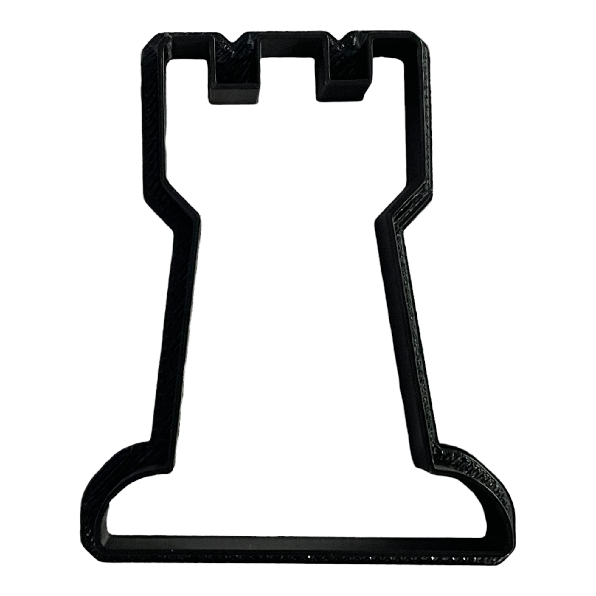 Rook Chess Piece Cookie Cutter with Easy to Push Design, for Baby Showers, Work Events, and Birthday Celebrations (4 inch)