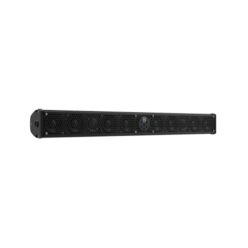 wet sounds | STEALTH-10 Ultra HD Black Soundbar | 10 Speaker-300 Watt Unit with an All-New RF Wireless Remote