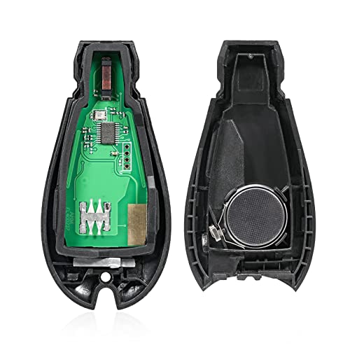 Remote Car Key for Dodge Ram 1500 2013 2014 2015 2016 2017 2018 2019 2020 2021 2500 3500 4500 5500 2013-2018 Pickup Truck Keyless Entry Remote Start Control GQ4-53T (Pack of 2)