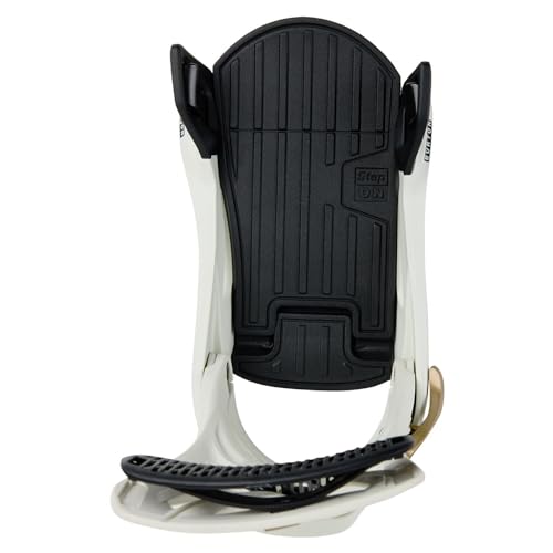 Burton Mens' Step On Genesis Re:Flex Snowboard Bindings (White/Gold, Medium (8.5-10.5))