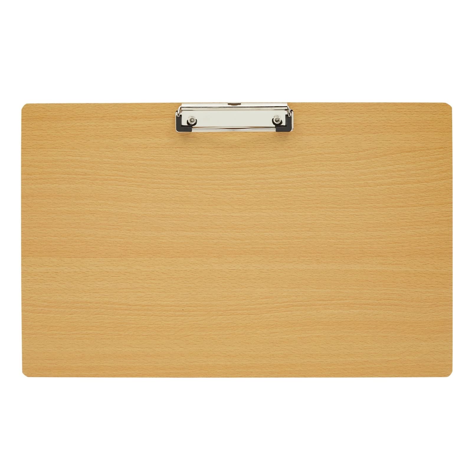 Extra Large 11x17 Clipboard, Horizontal Wooden Lap Board with Low Profile Clip for Drawing, Sketching, Art Supplies (3mm Thickness)