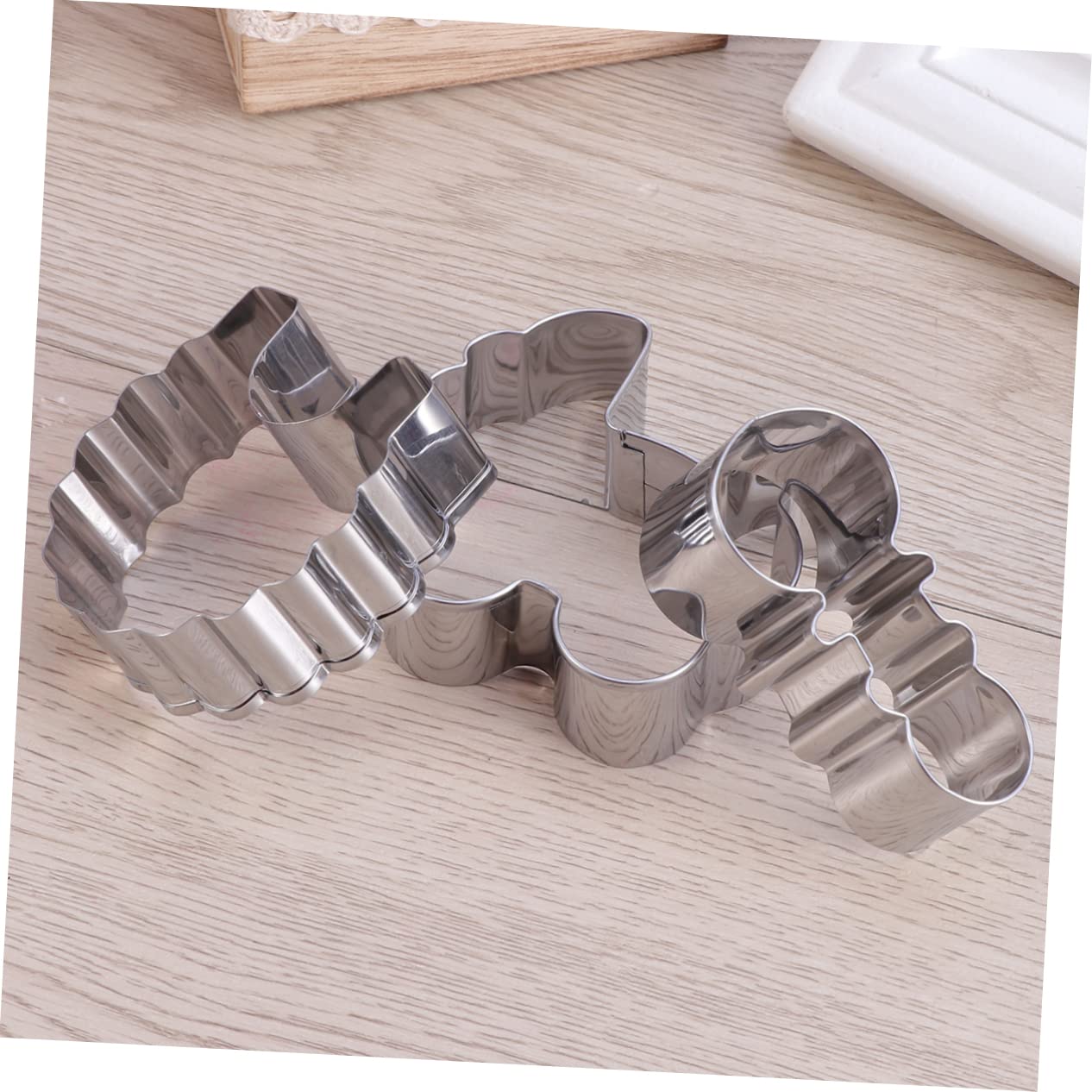 Abaodam Kids Kits Diy Chocolate Cutter Baby Shower Chocolate Metal Cookie Cutters Fruit Embossed Mini Cookie Biscuit Cutter Mould Baby Crackers Biscuit Mold Die Cutting Short Sleeve Child