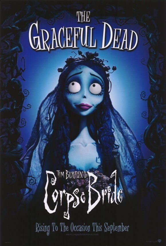581240 TIM BURTON'S CORPSE BRIDE Movie Johnny Depp Helena Bonham Carter DECOR WALL 36x24 PRINT POSTER