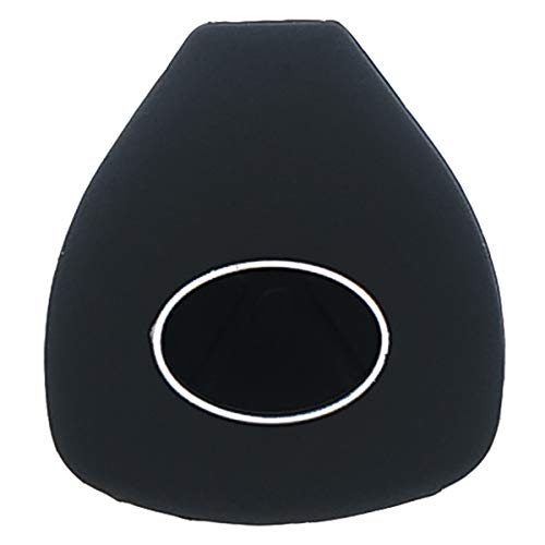 XUHANG Sillicone key fob Skin key Cover Keyless Entry Remote Case Protector Shell for TOYOTA Camry Avalon Matrix Corolla Land Cruiser 4 button smart remote key black
