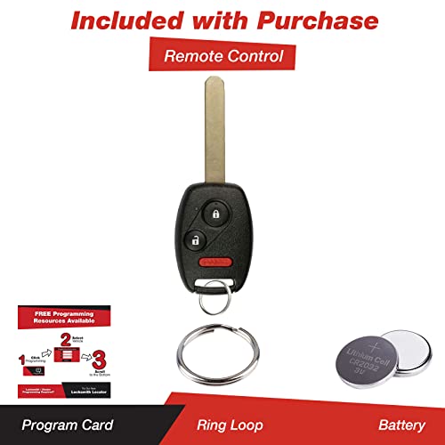 KeylessOption Keyless Entry Remote Control Car Key Fob Replacement for CWTWB1U545