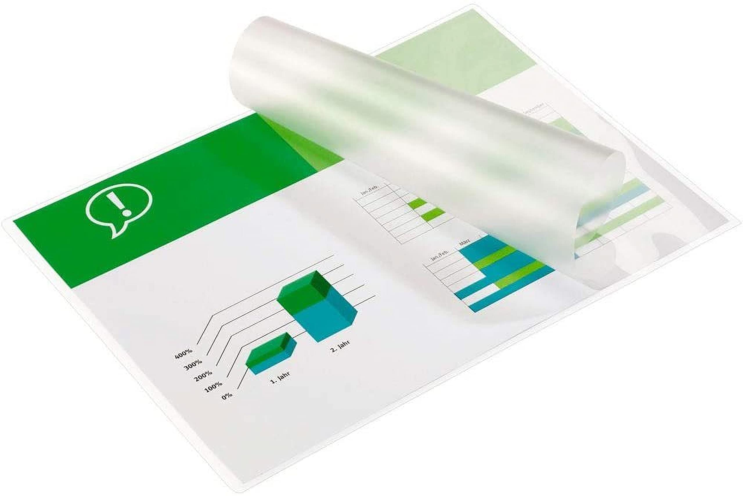 9527 Product Thermal Laminating Pouches 100 pcs 3 Mil Clear Letter Size Laminating Sheets - 8.5 X 11 Inch