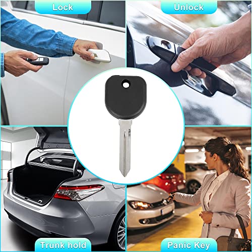 X AUTOHAUX 2pcs PK3 Chipped Uncut Ignition Key Entry Remote Fob Control B99PT for Chevrolet Uplander 2007-2009