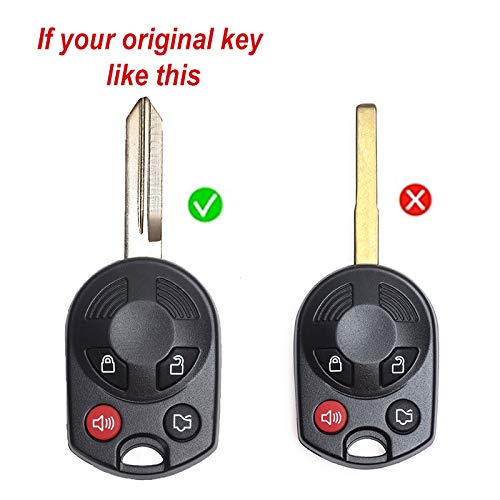 Keymall Keyless Entry Replacement Upgraded Flip Remote Car Key Fob 315MHz 4D63 80 Bit Chip for Ford Lincoln Mazda Mercury, OUCD6000022