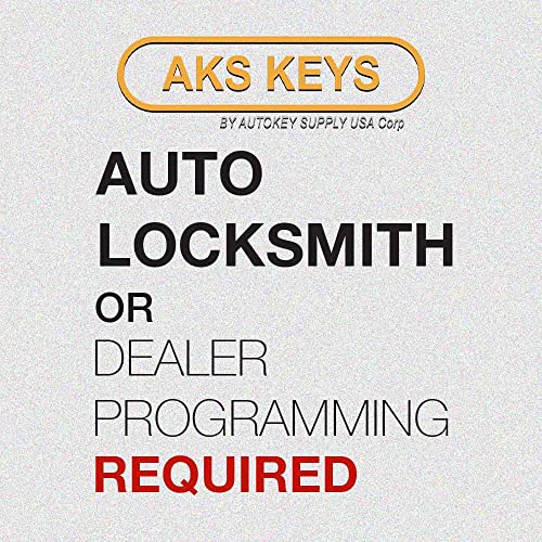 AKS Keys New Uncut Transponder key Compatible with Toyota Scion 4D74 "H" TOY48H-PT