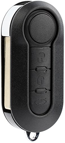 KeylessOption Keyless Entry Remote Car Uncut Flip Key Fob Control for LTQF12AM433TX