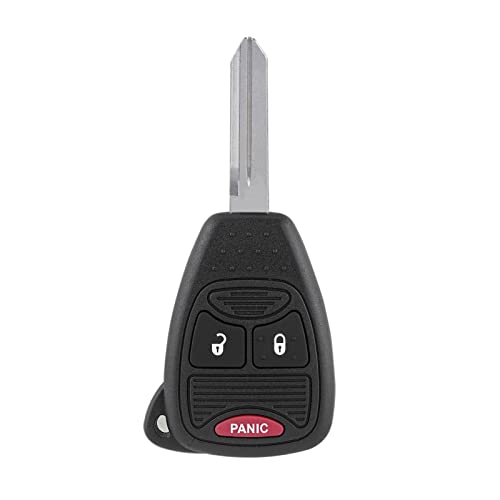 Keyless Entry Remote Control Key Fob Fits for Dodge Caliber Dakota Durango Magnum Nitro Ram/Mitsubishi Raider 2004 2005 2006 2007 2008 2009 2010 2011 2012 OHT692713AA, OHT692427AA (Pack of 2)