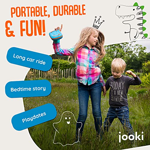 Jooki Music Player for Kids Favorite Bundle - Portable Audio Player- Screen Free Imagination Building (Player + 2 Tokens + 5 Figurines)